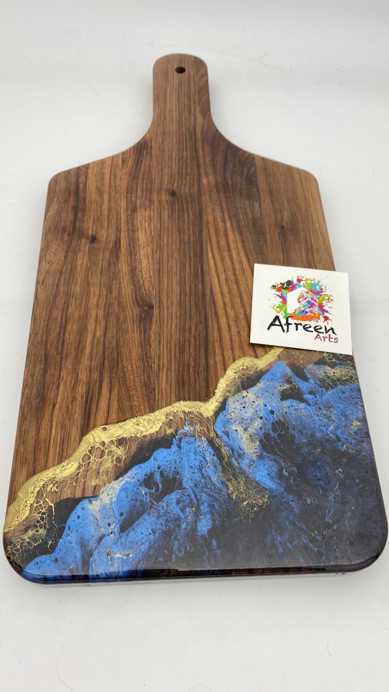 Dark shores Walnut charcuterie/cutting board - Afreen Arts - Ottawa ...
